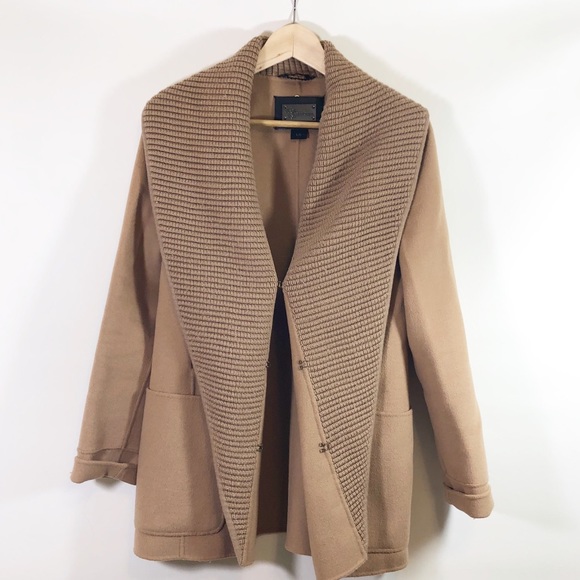 Mackage | Jackets & Coats | Mackage Bessie Wool Knit Lapel Jacket ...